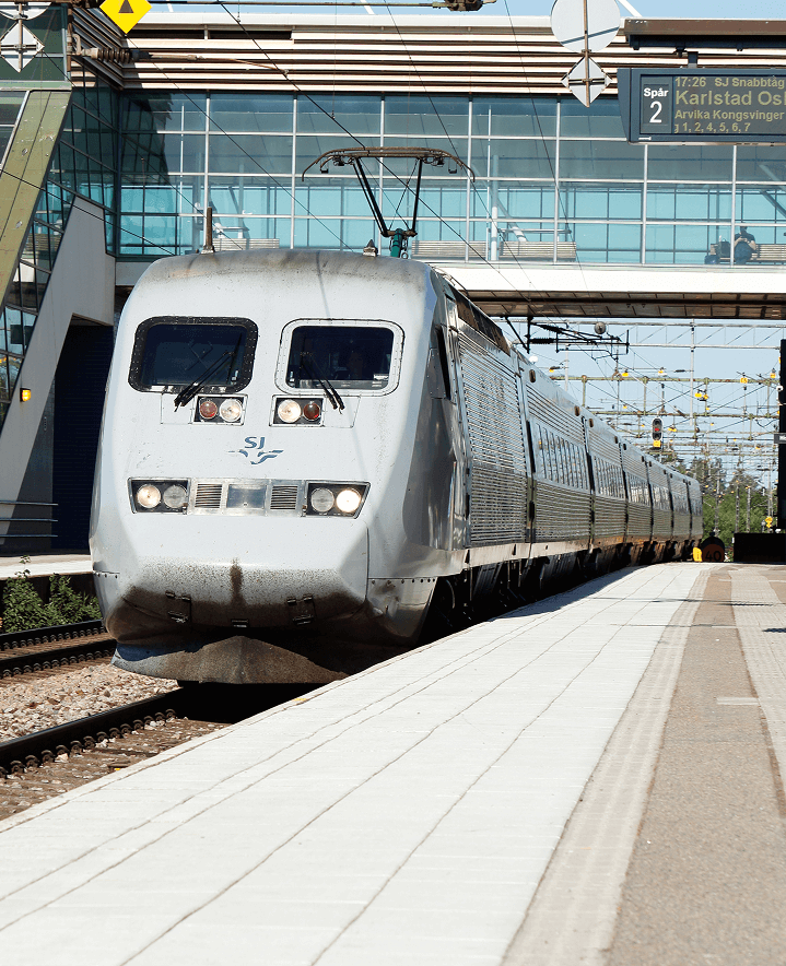 Outokumpu | World as a Showroom - X2000 high-speed trains